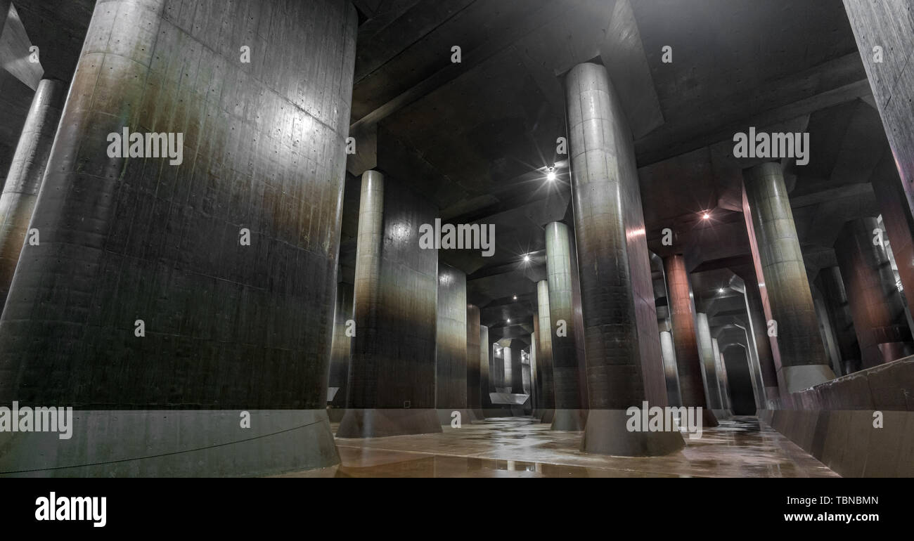 Tokyo Metropolitan Area Outer Underground Discharge Channel G-cans ...