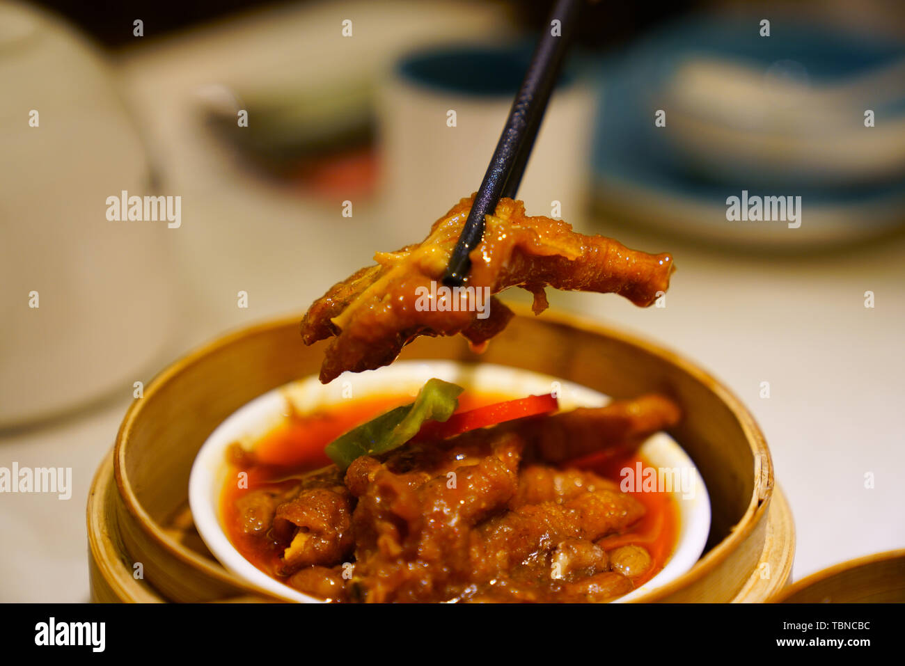 Grain and pork traditional cutlery and still life peppers hi-res stock ...