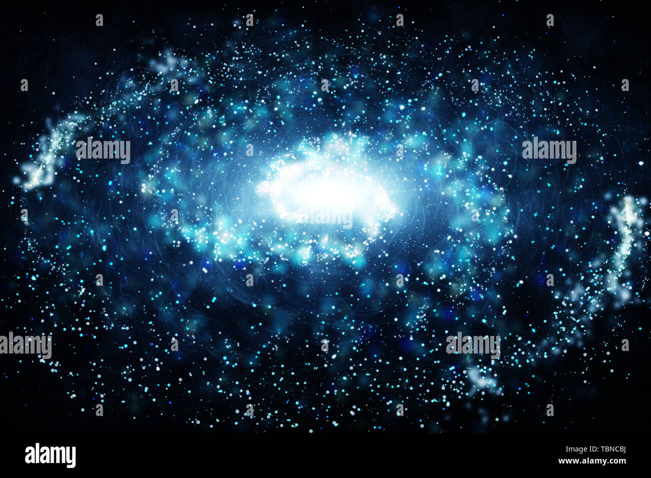Three-dimensional rendering, gorgeous nebula Stock Photo - Alamy