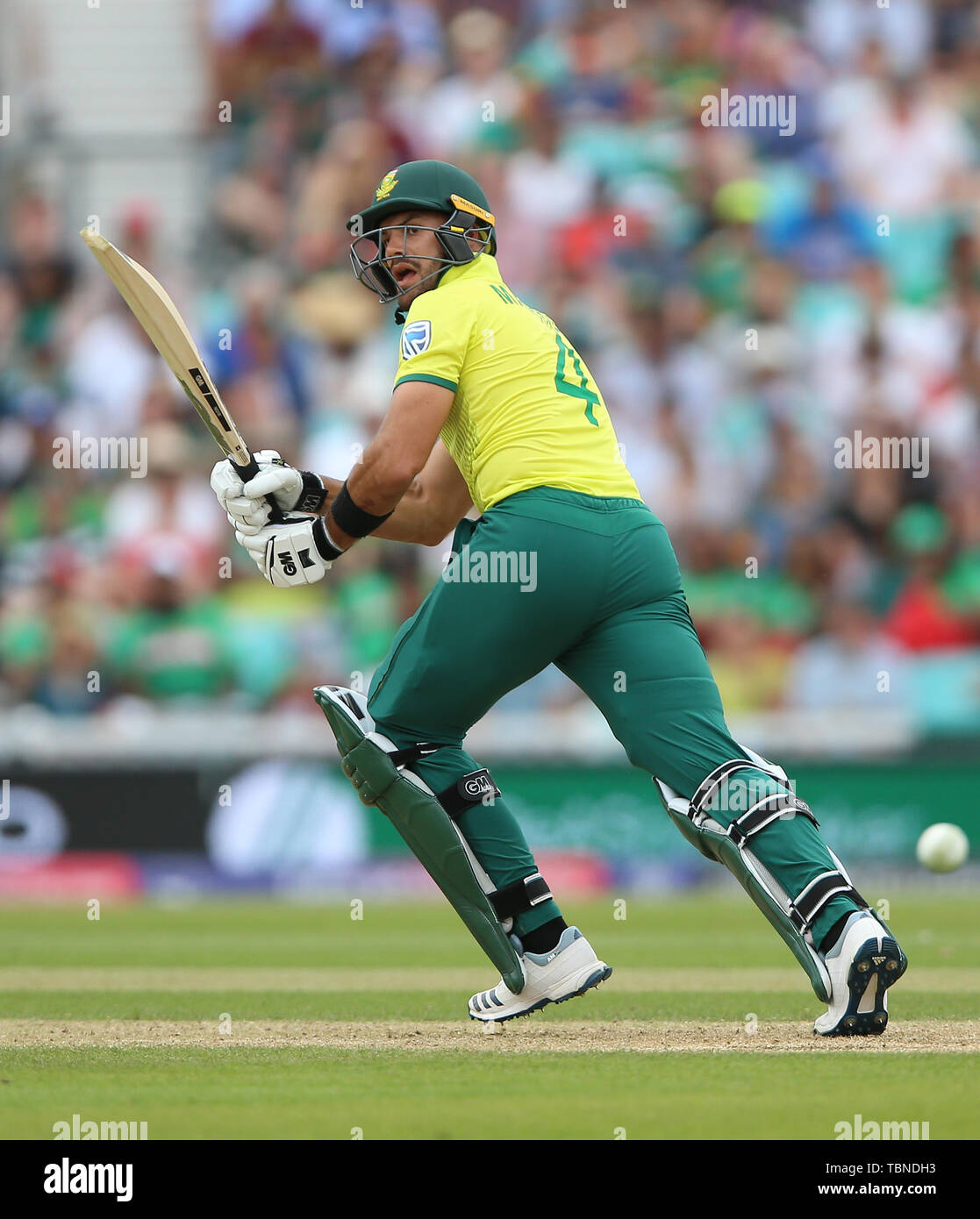 South Africa's Aiden Markram during the ICC Cricket World Cup group ...