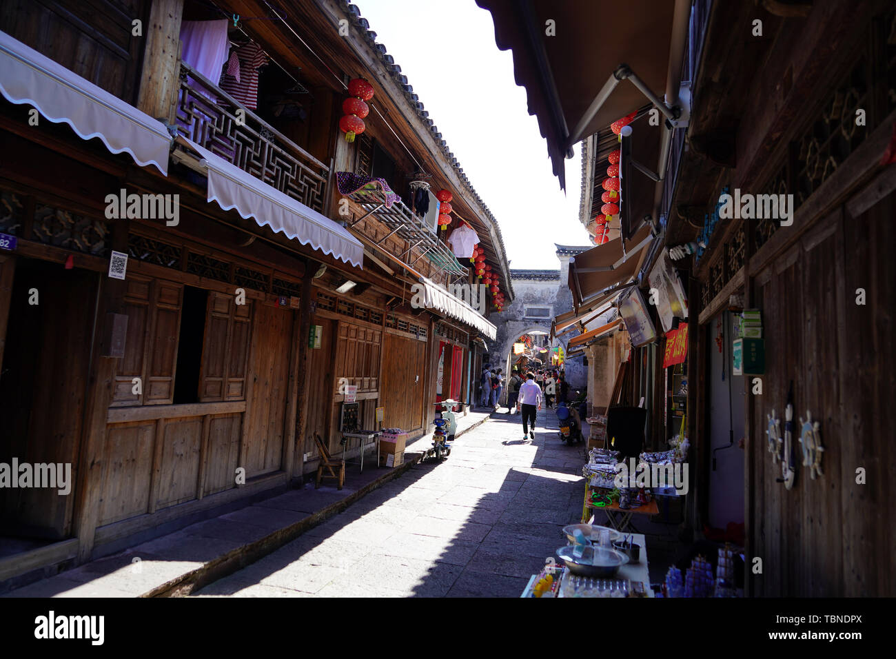 Shipu ancient city Stock Photo - Alamy