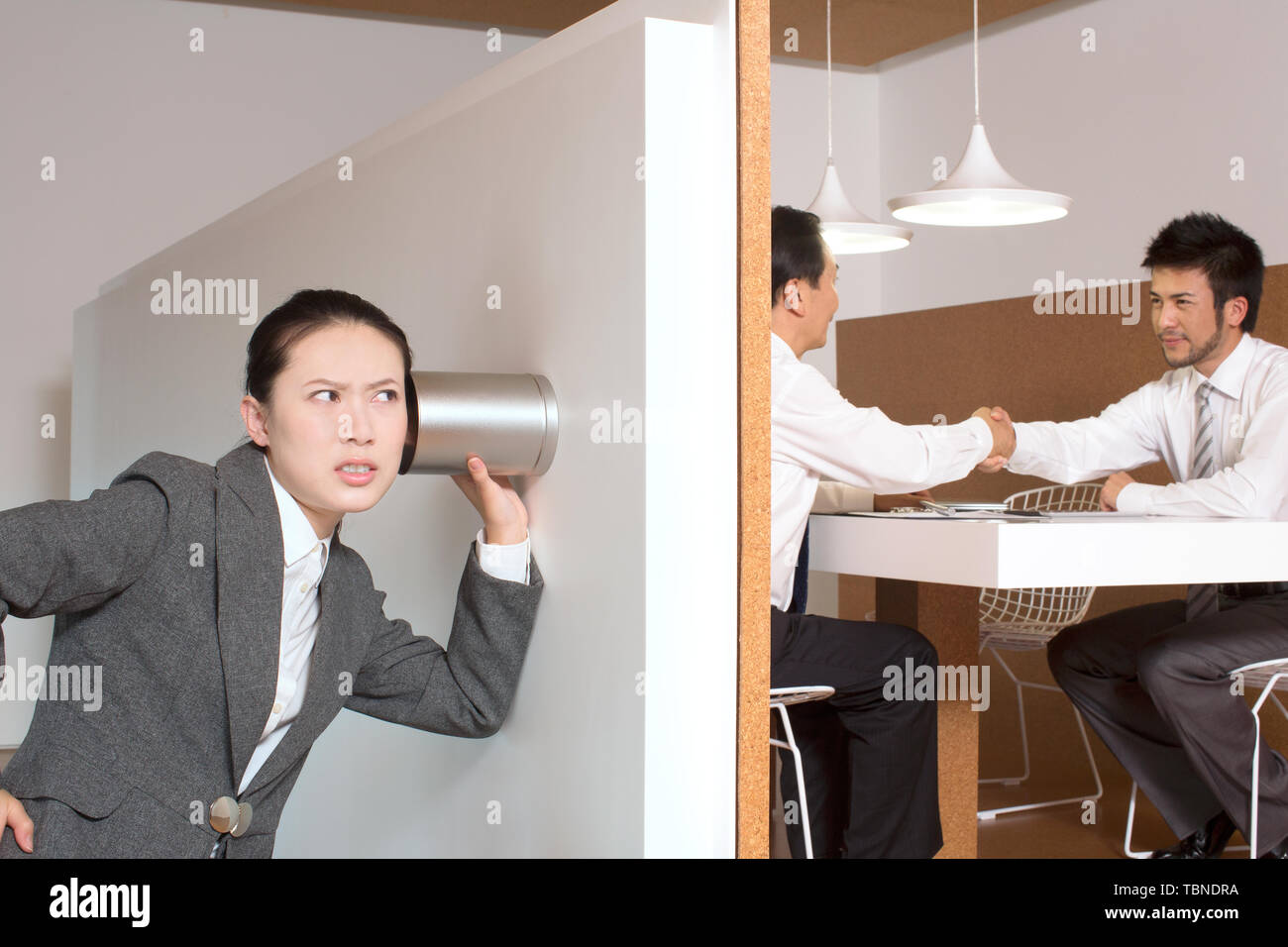 A collaboration between a business team Stock Photo - Alamy