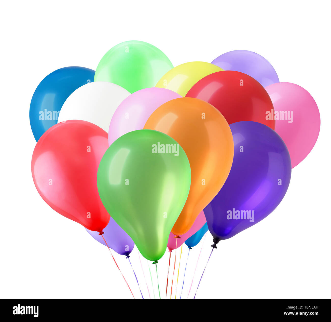 String of balloons hi-res stock photography and images - Alamy