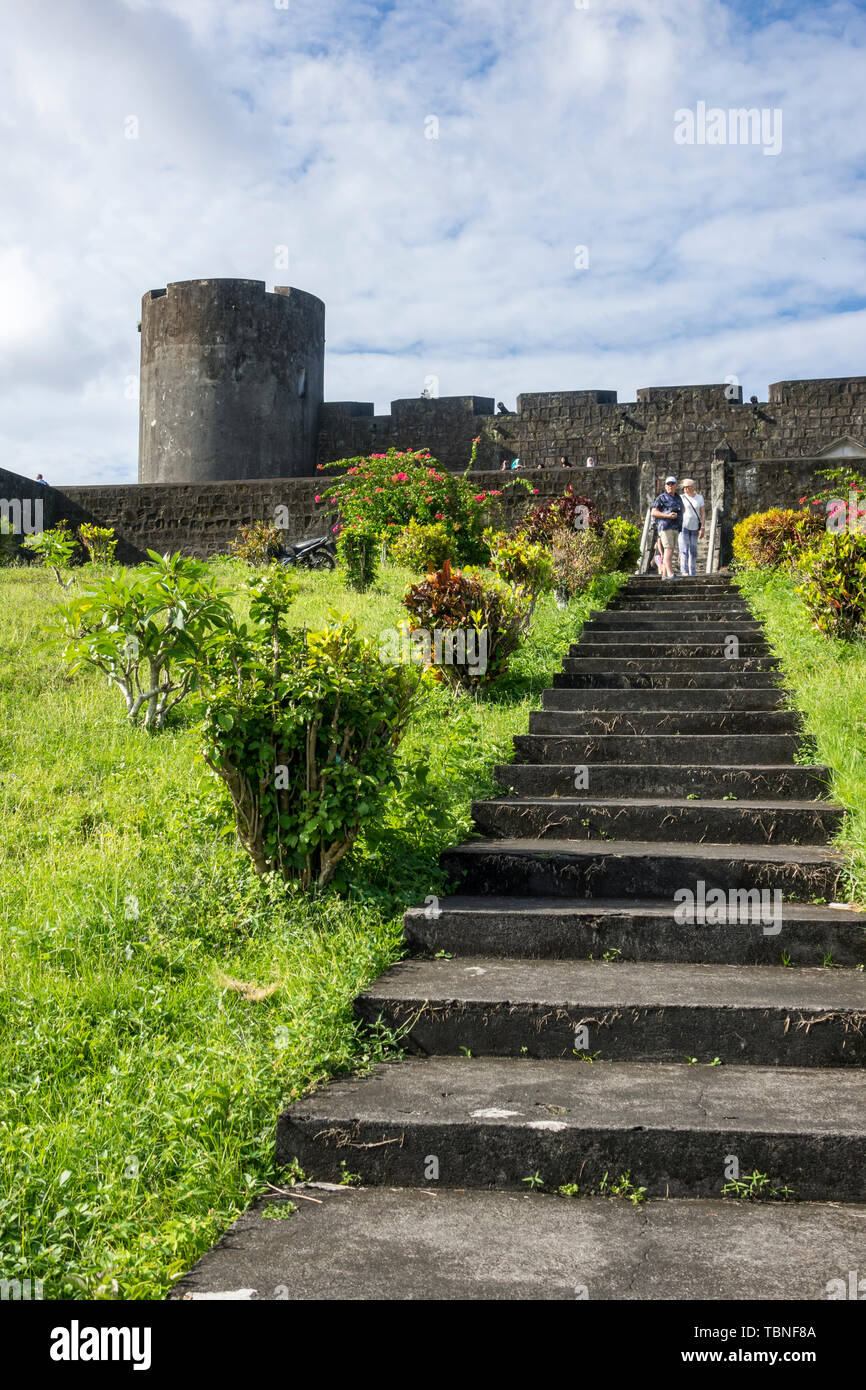 The Dutch Fort Belgica in Banda Neira, Indonesia Stock Photo - Alamy