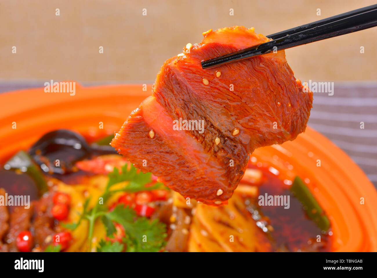 Delicious Hot Pot HD Big Picture Stock Photo - Alamy