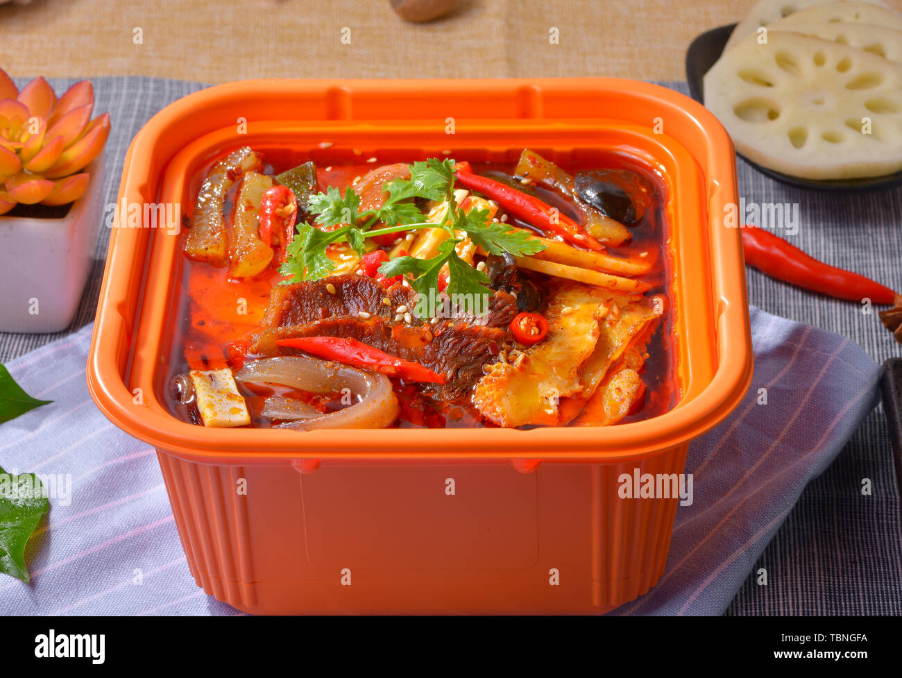 Delicious Hot Pot HD Big Picture Stock Photo - Alamy
