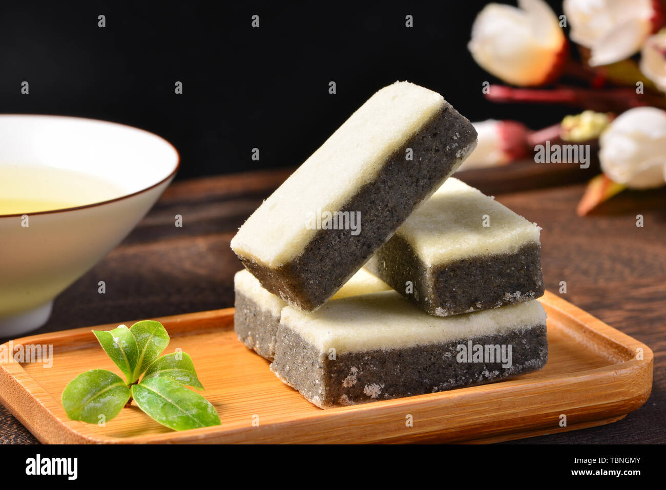 Traditional handmade sesame cake Stock Photo - Alamy