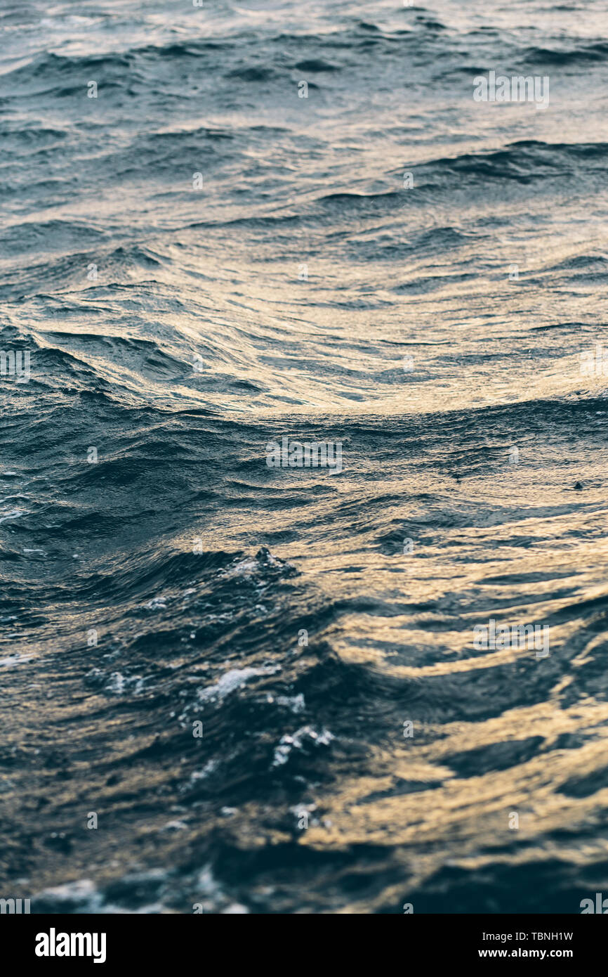 dark blue sea water background, shades of blue in black sea, nature ...