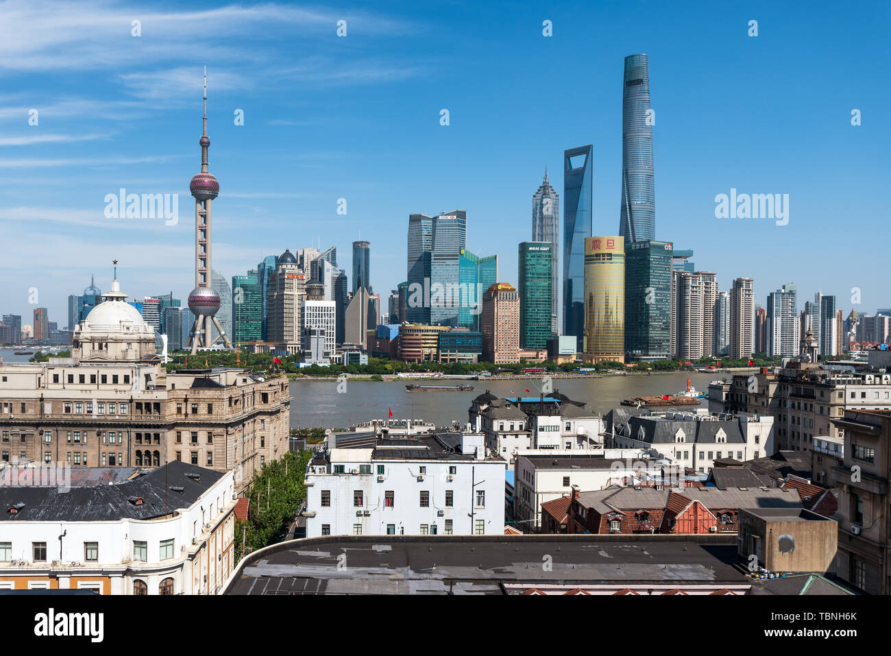Lujiazui city scenery hi-res stock photography and images - Alamy