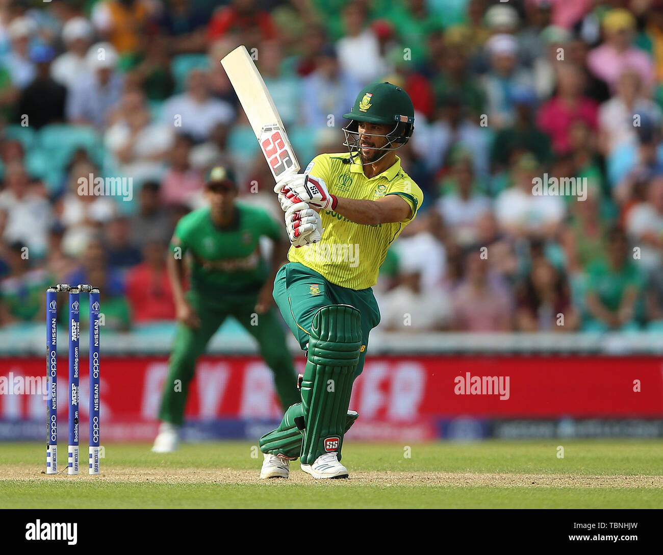 South Africa's JP Duminy during the ICC Cricket World Cup group stage ...