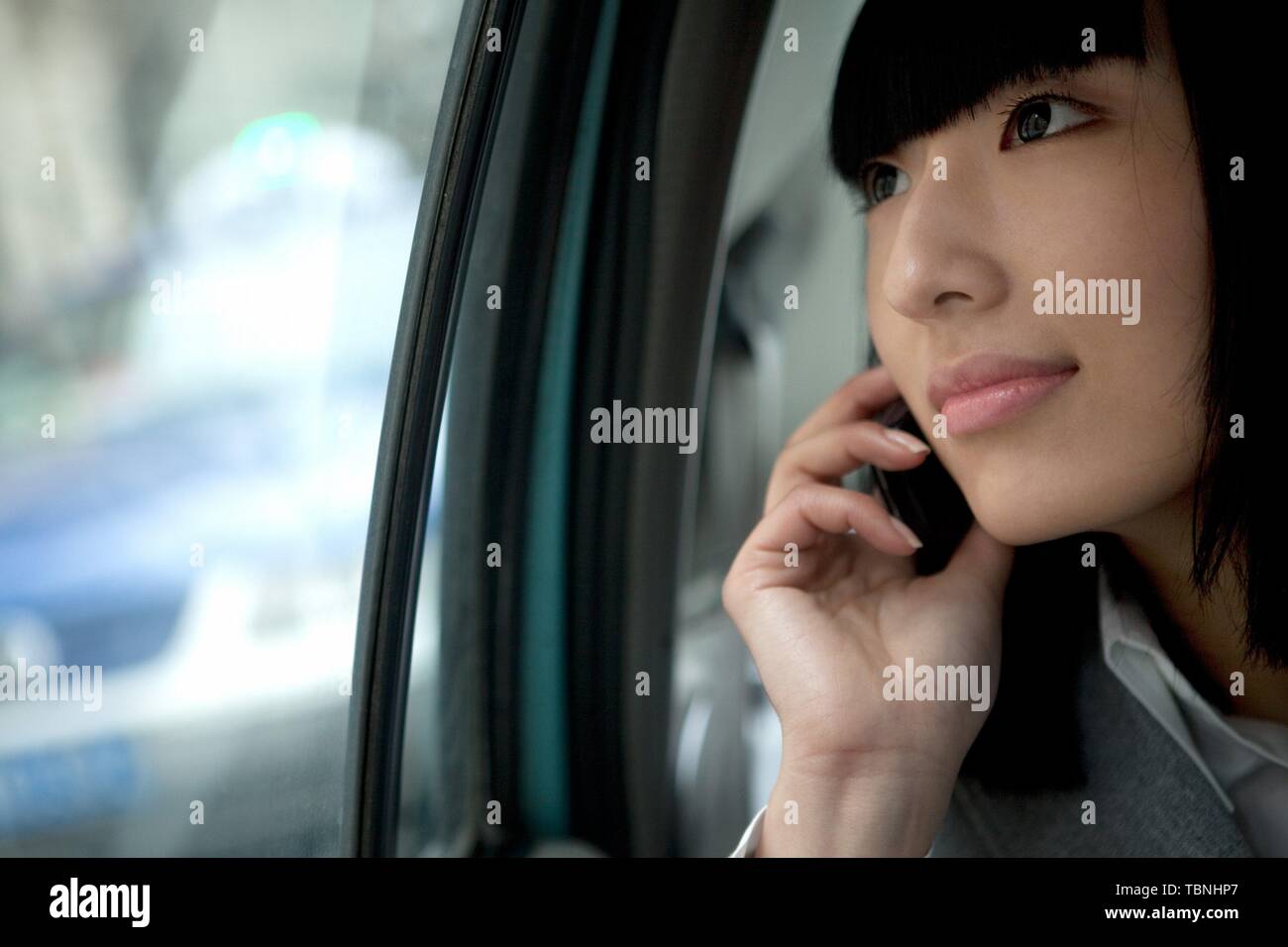 Asian man making business calls hi-res stock photography and images - Alamy