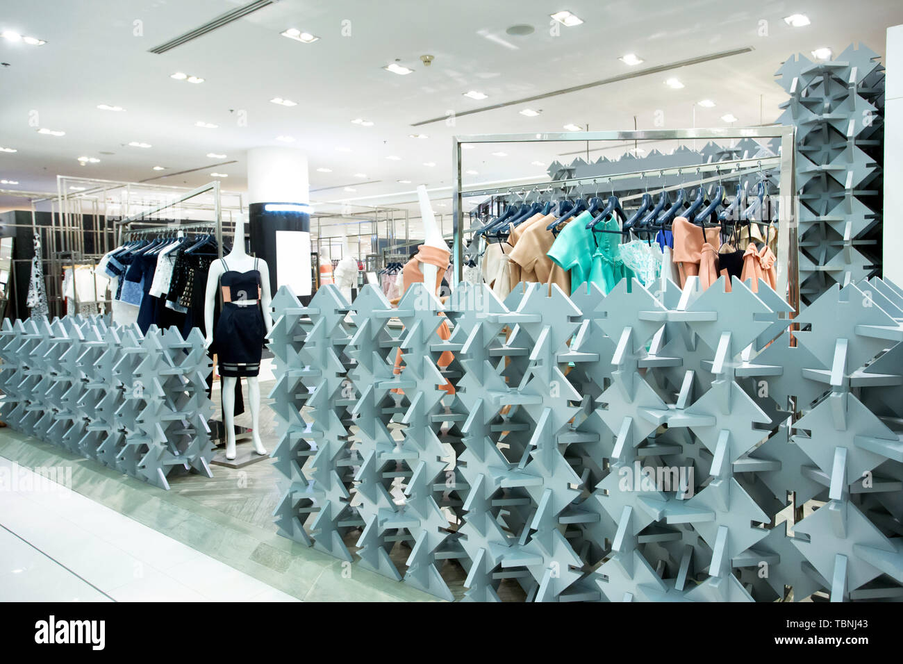 Of modern shopping malls Stock Photo - Alamy