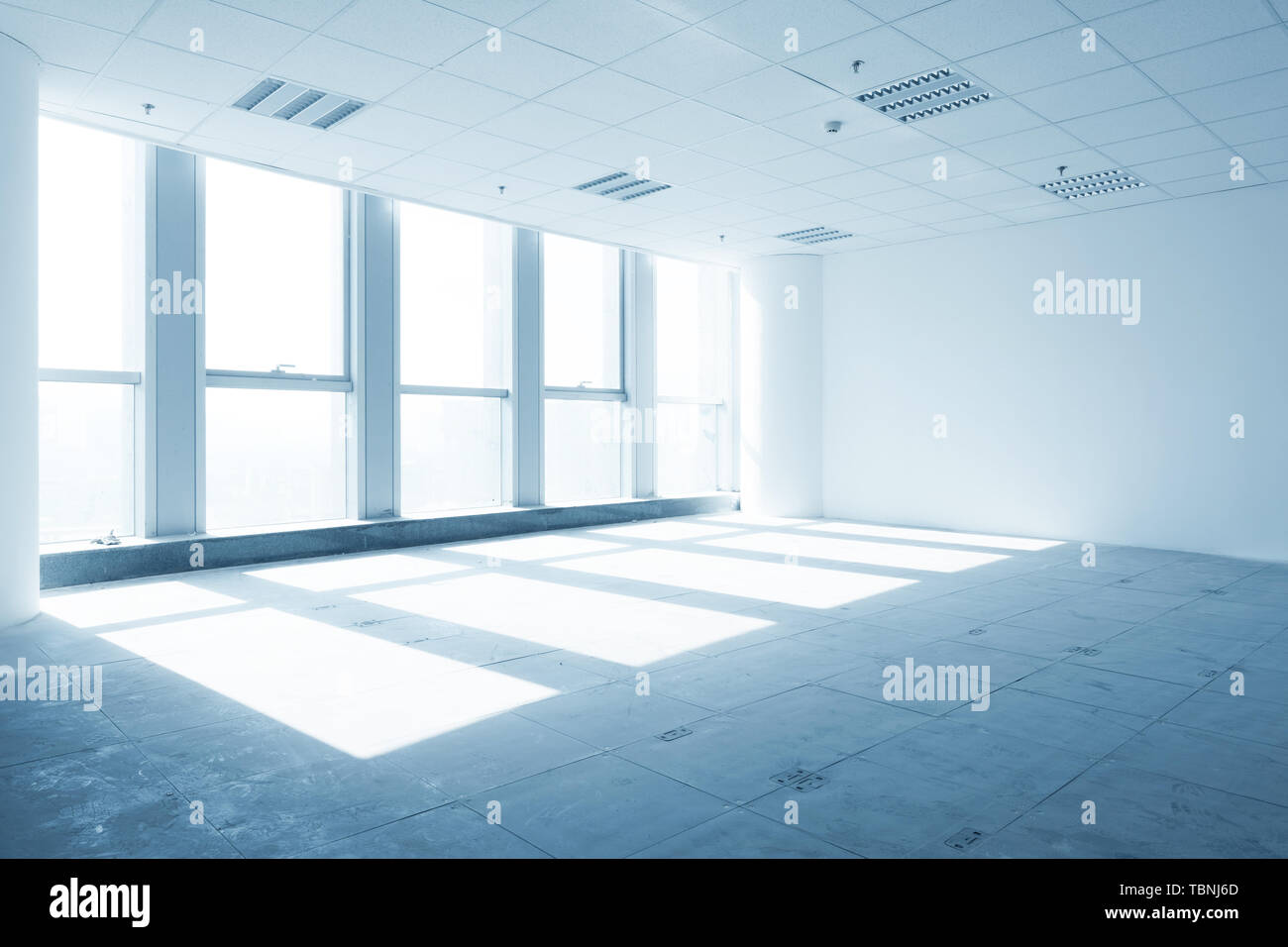 Empty modern office interior Stock Photo - Alamy