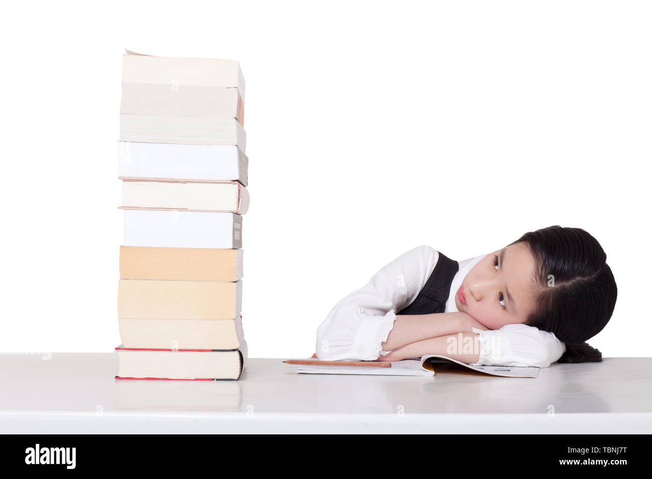 Students are overburdened with class work Stock Photo - Alamy