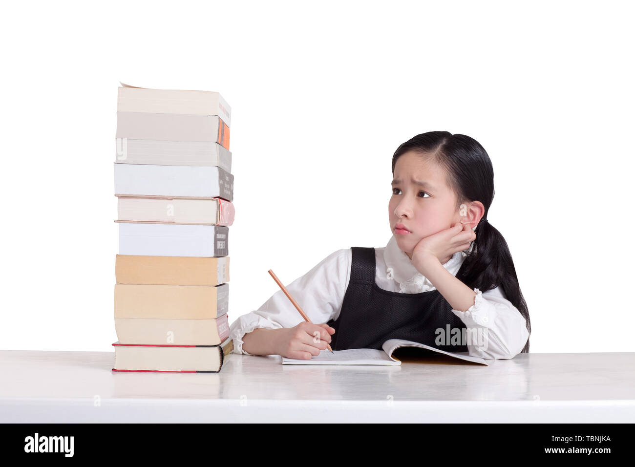 Students are overburdened with class work Stock Photo - Alamy