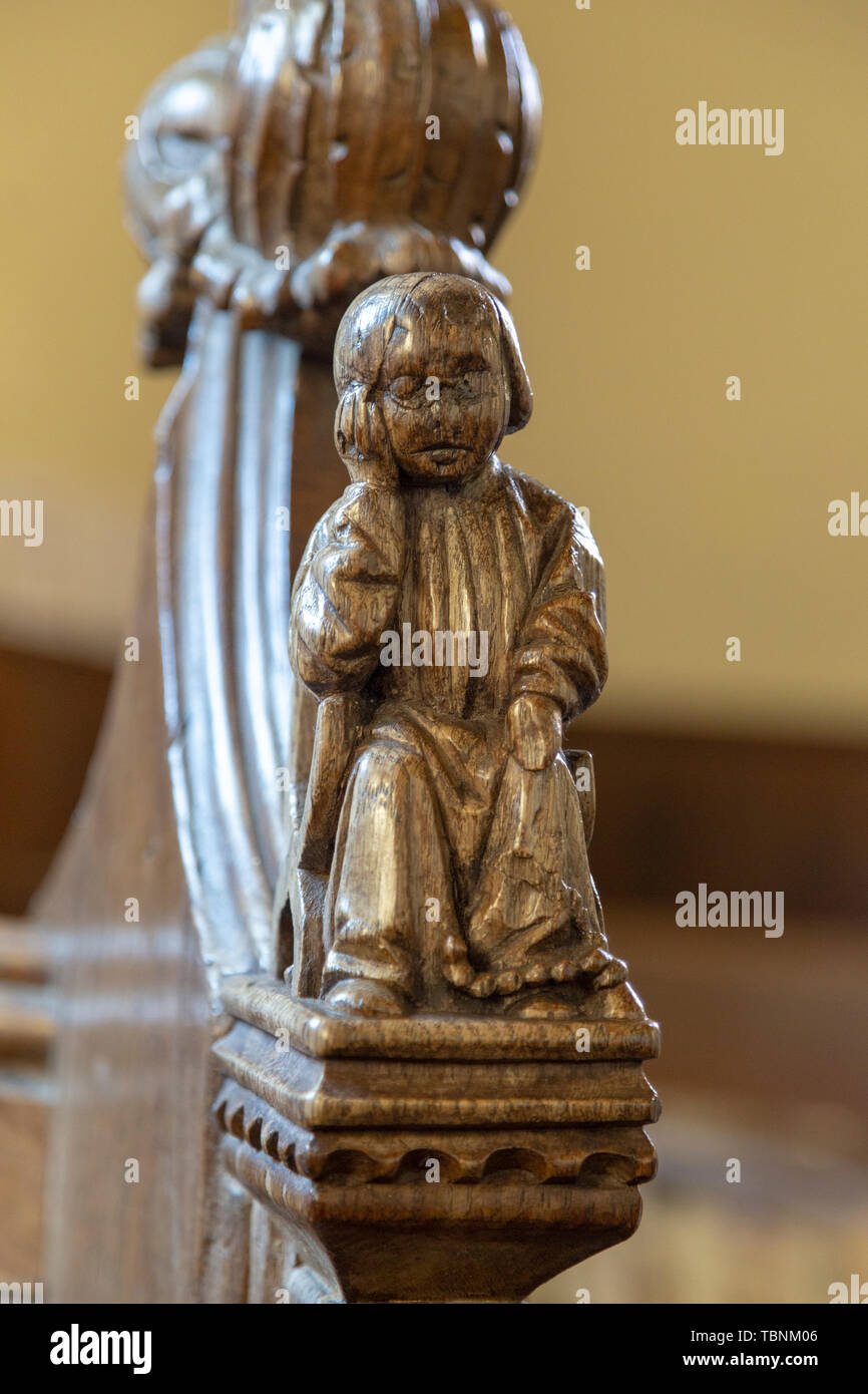 Village parish church of Saint Margaret, Linstead Parva, Suffolk ...