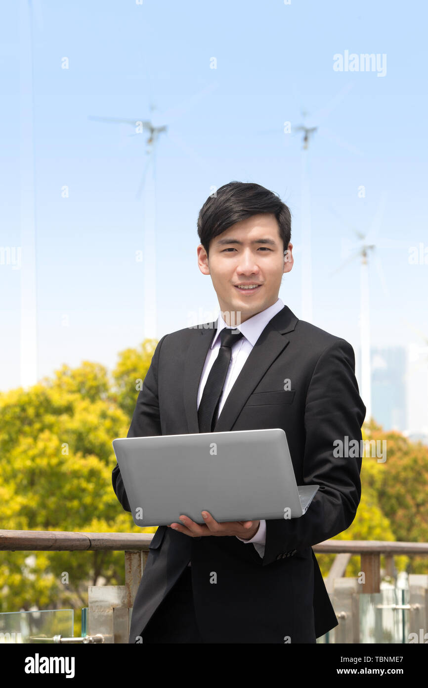 Business men dream of the future Stock Photo - Alamy