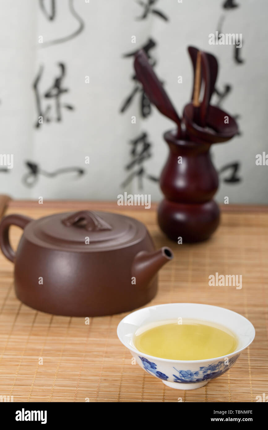 Chinese tea ceremony culture Stock Photo - Alamy