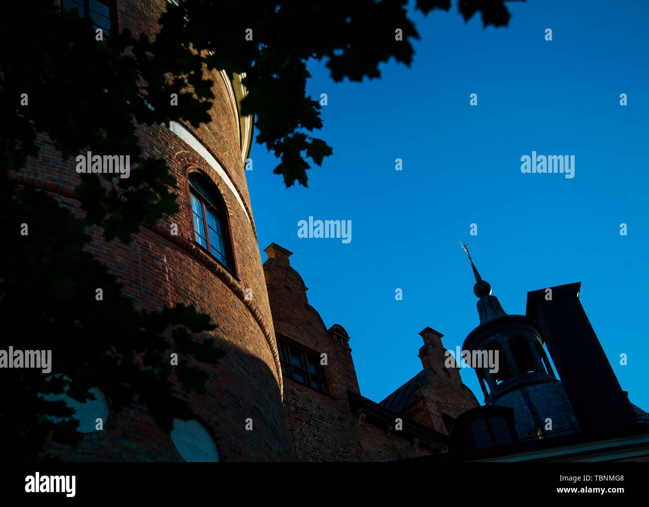 MARIEFRED 20170810 Gripsholms slott, Mariefred, intill sjön Mälaren ...