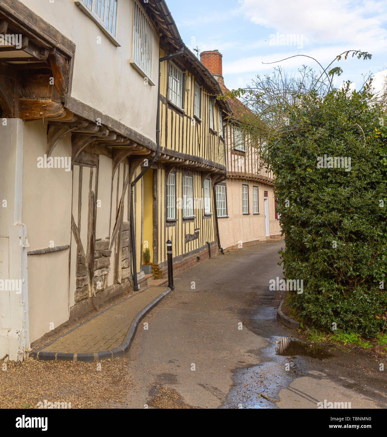 Old weavers houses east anglia hi-res stock photography and images - Alamy