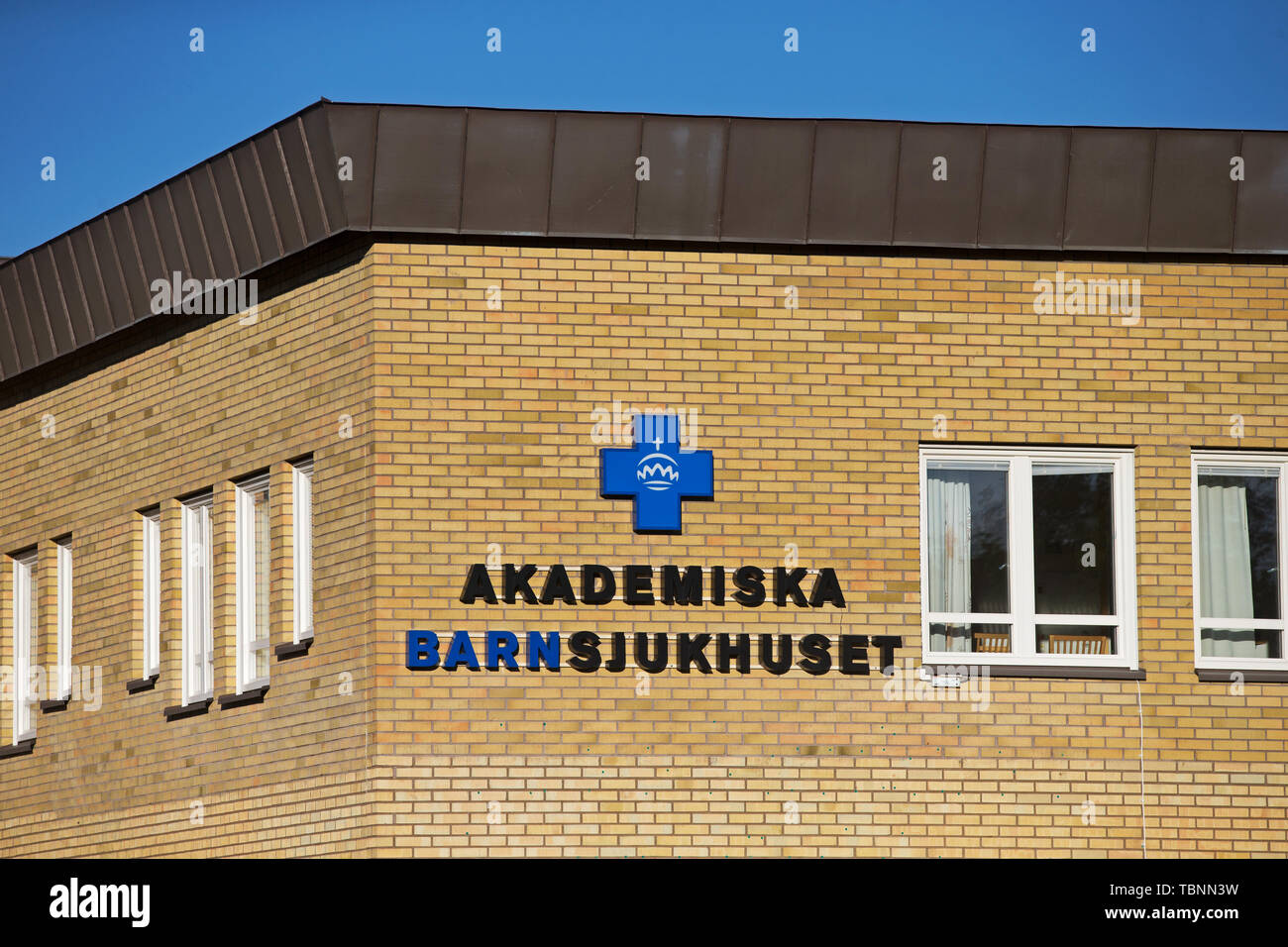 UPPSALA 20170807 Akademiska sjukhuset, Uppsala. City of Uppsala, Sweden ...