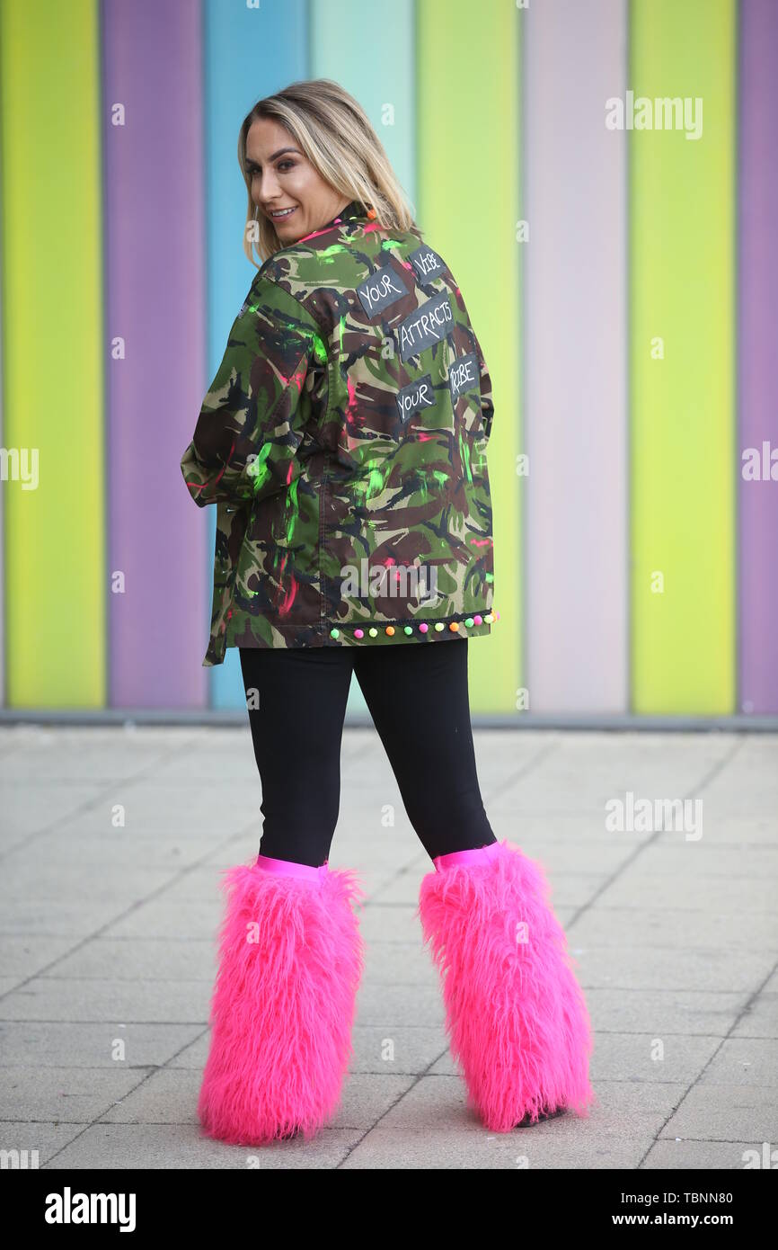 Rave Girl Furry Boots