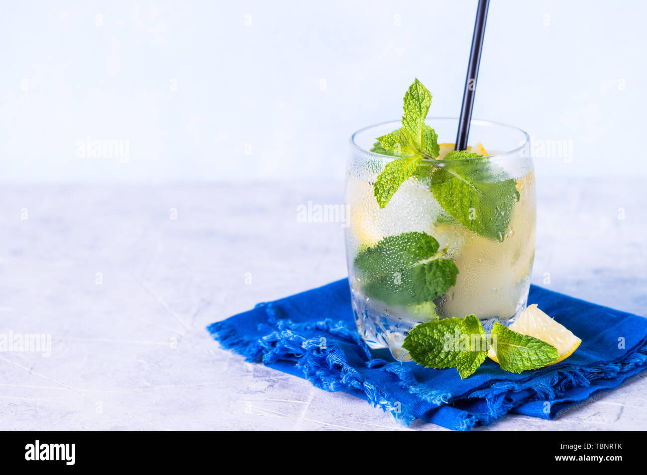 Lemonade summer cold drink Stock Photo - Alamy