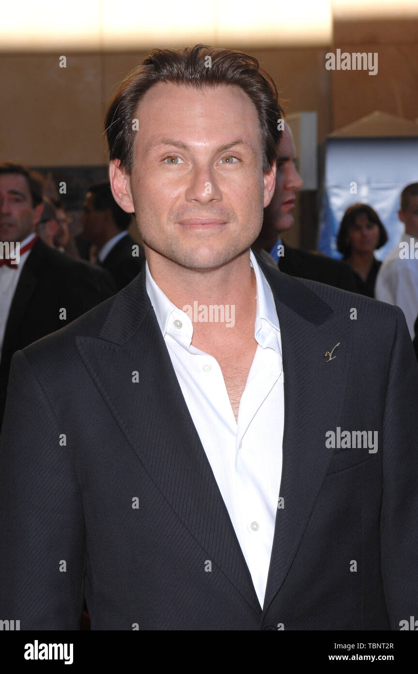 LOS ANGELES, CA. July 12, 2007: Christian Slater at the 2007 ESPYS ...