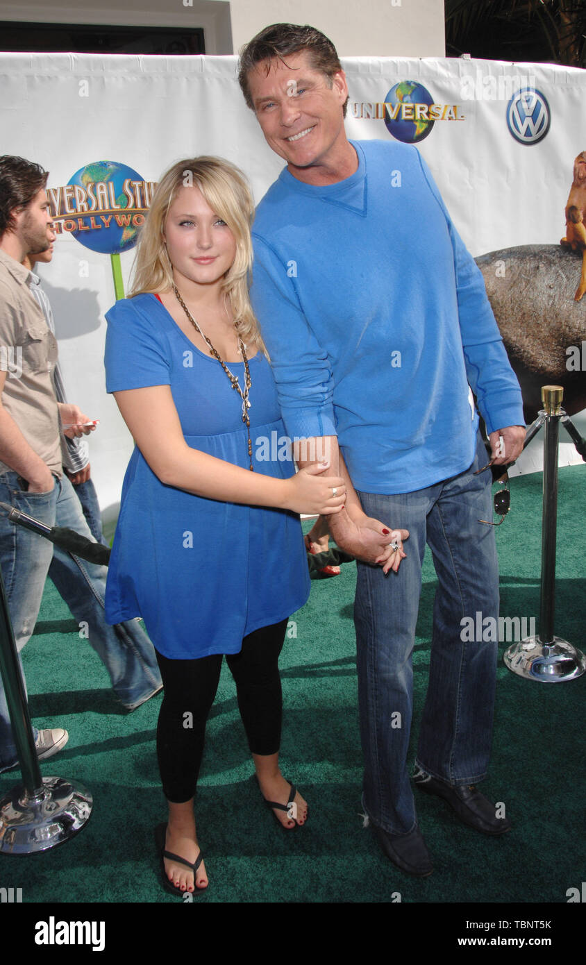 Hayley hasselhoff 2007 hi-res stock photography and images - Alamy