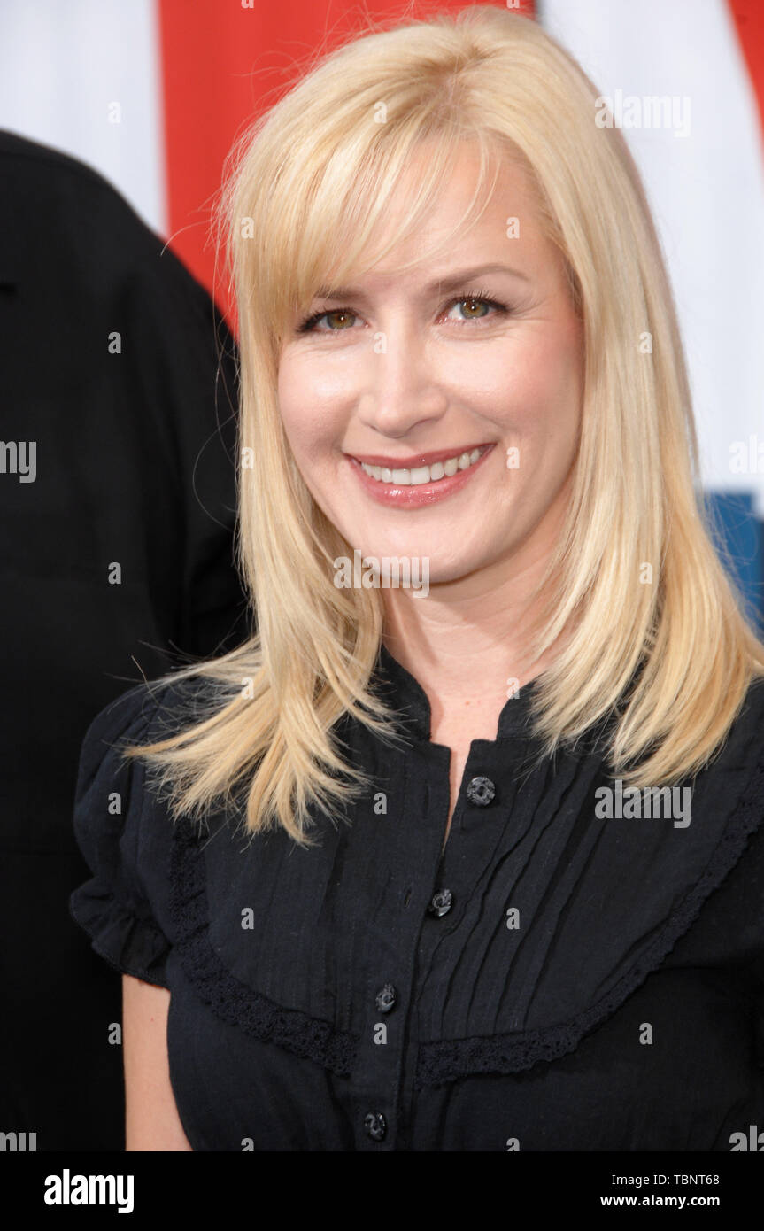 LOS ANGELES, CA. June 10, 2007: Angela Kinsey at the world premiere of ...