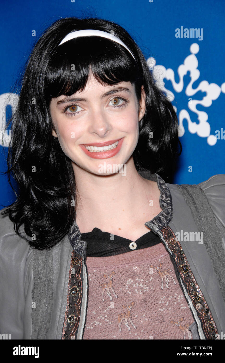 LOS ANGELES, CA. January 21, 2007: KRYSTEN RITTER - star of "Til Death ...