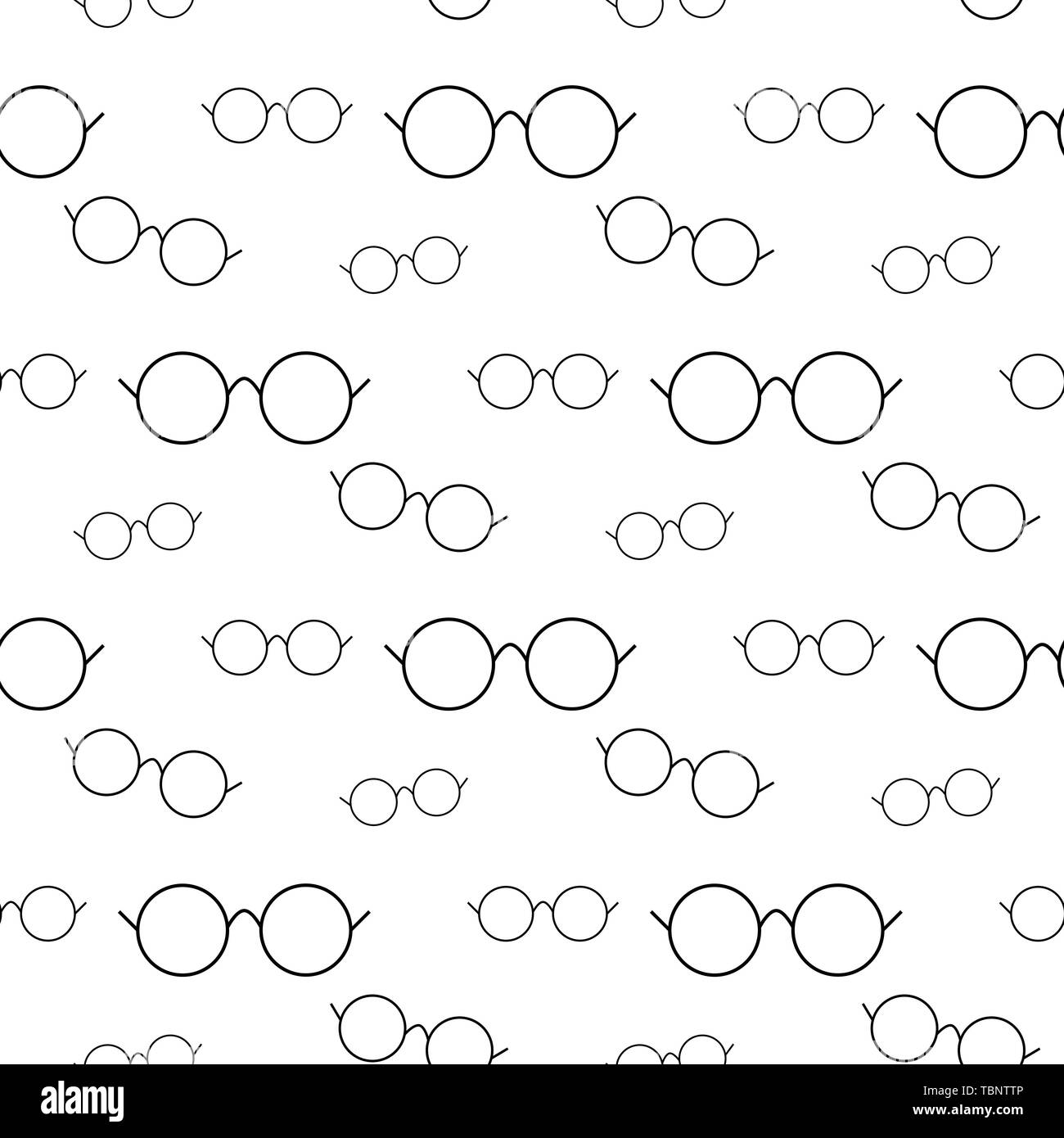 Glasses seamless pattern. Vector illustration for backgrounds eps10 ...
