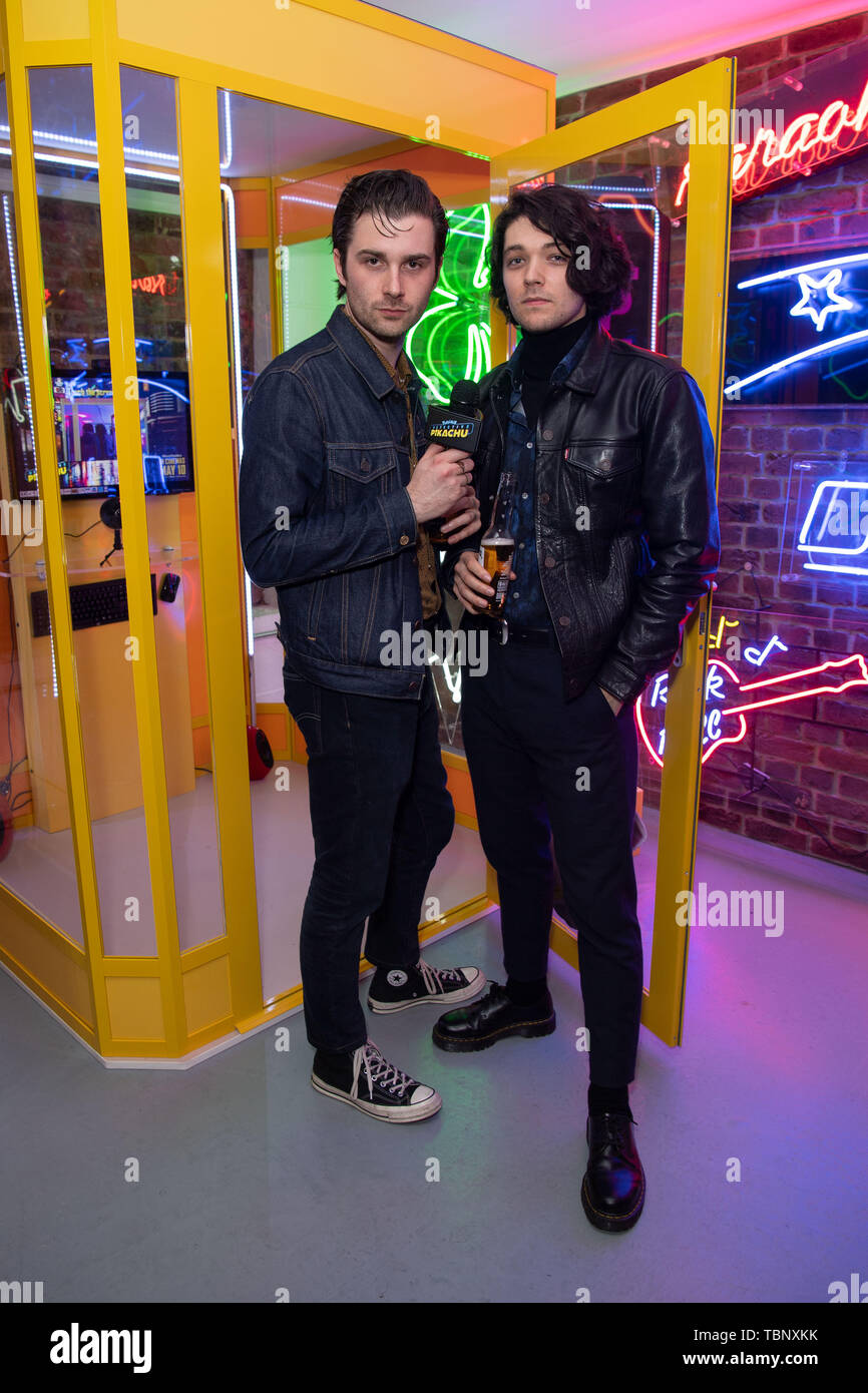 Chris Alderton and Elliot Briggs were among the first VIPs to ...