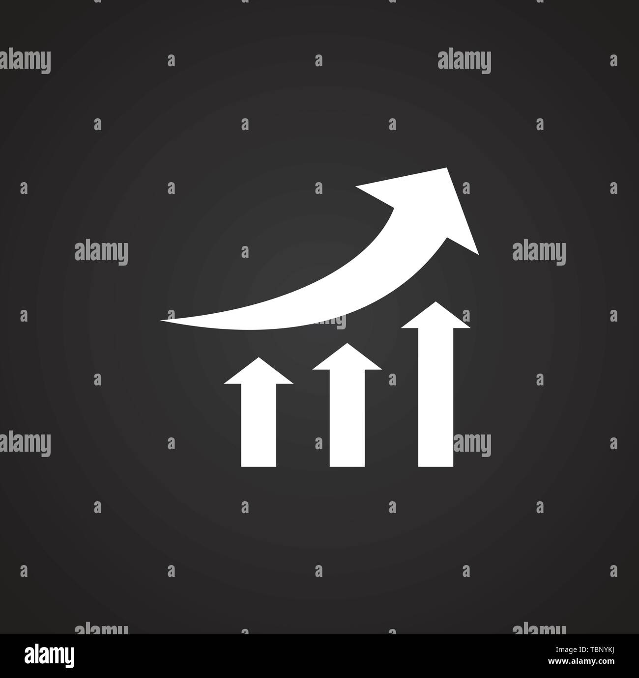 Performance icon on background for graphic and web design. Simple ...