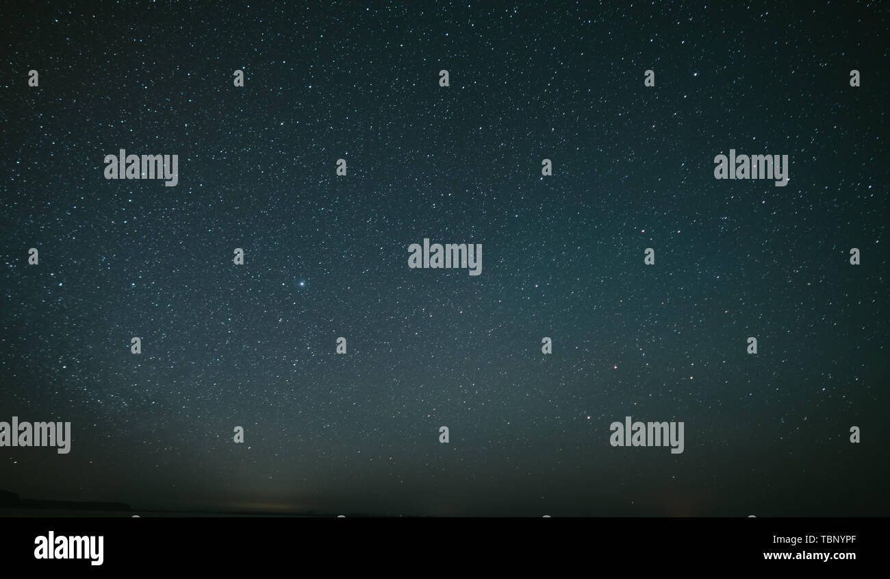 A simple picture of a beautiful starry sky Stock Photo - Alamy