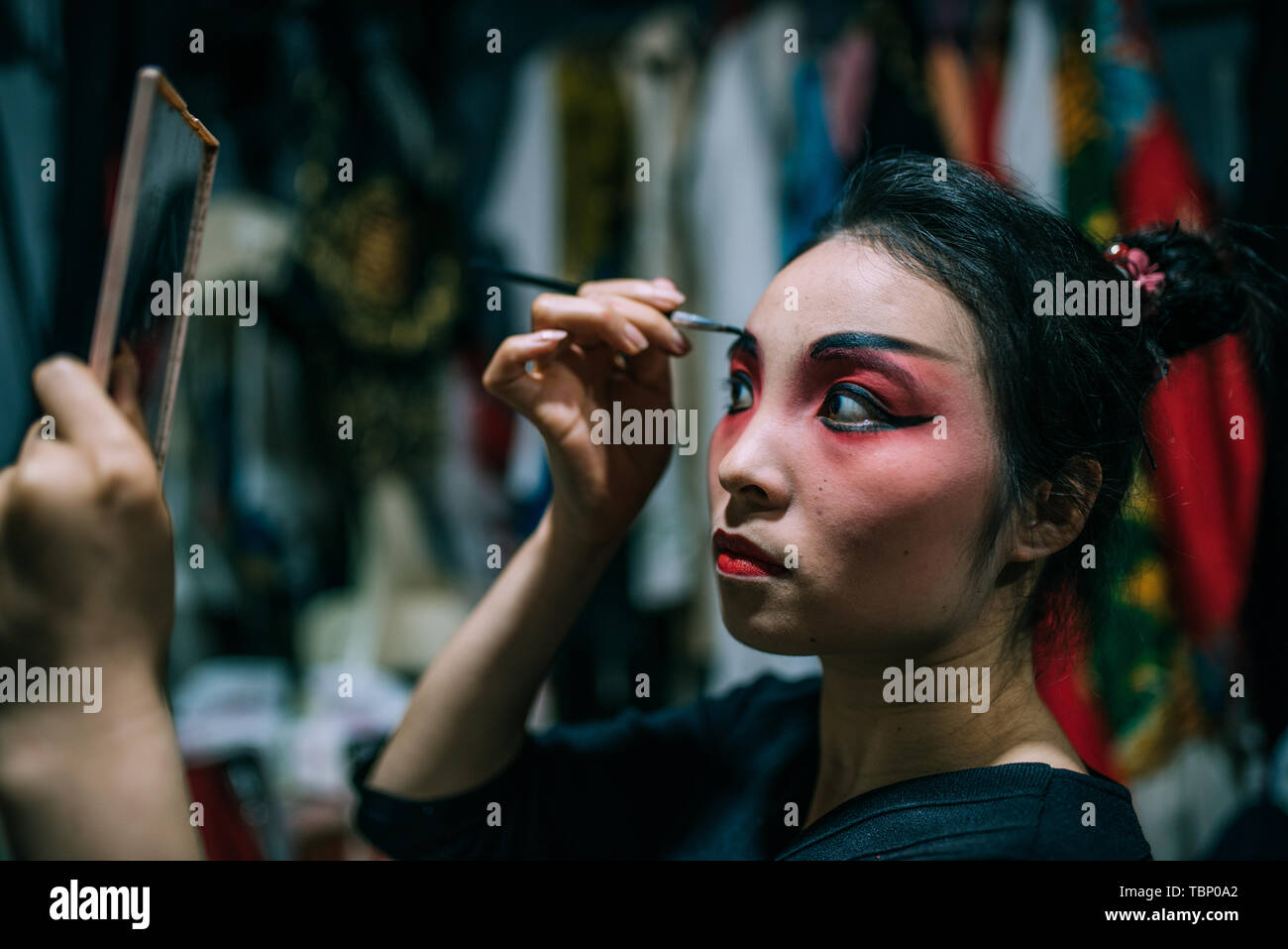 The script backstage hi-res stock photography and images - Alamy