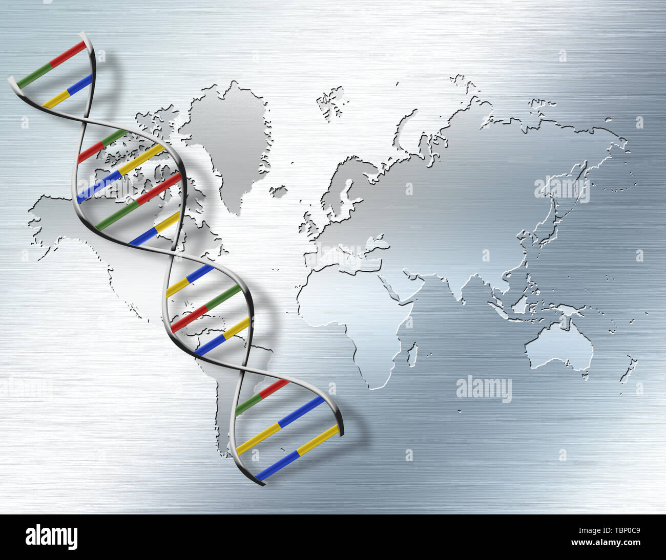 Dna strand hi-res stock photography and images - Alamy