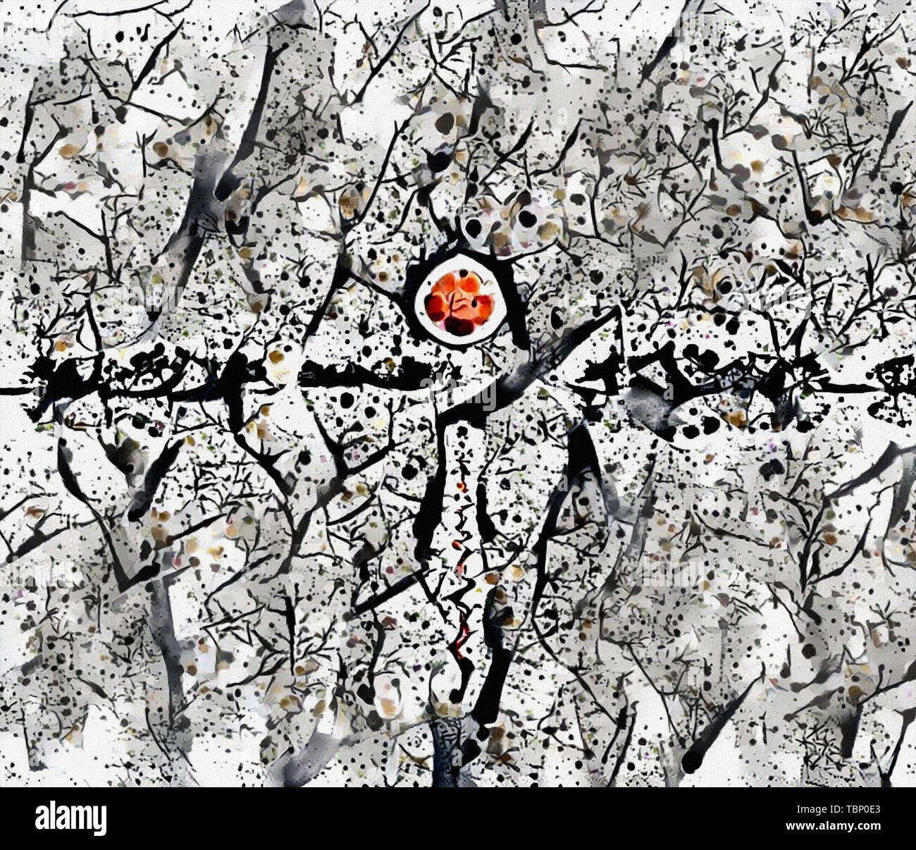 Zen sumi e painting hi-res stock photography and images - Alamy