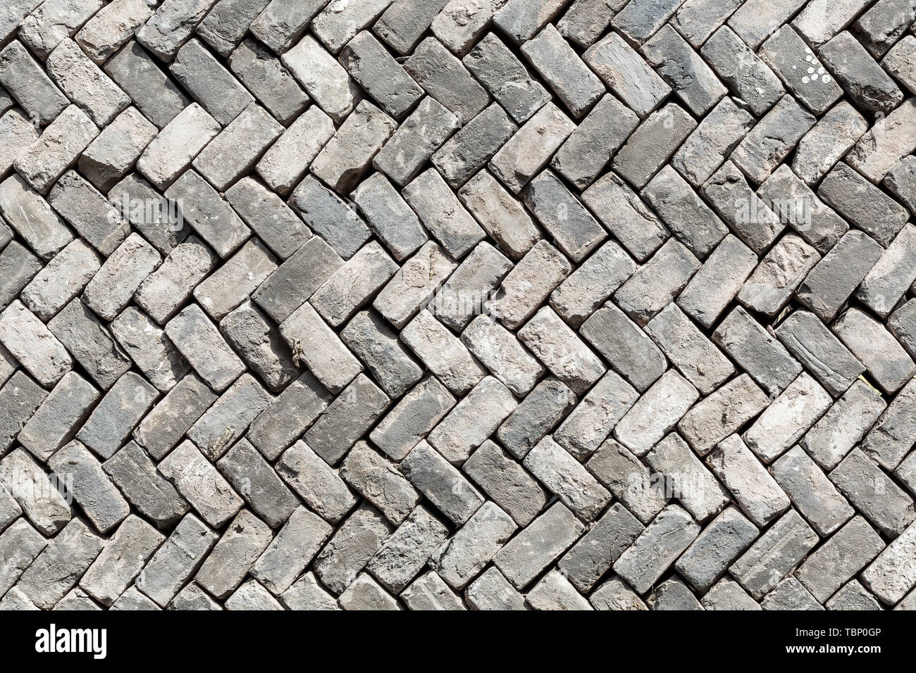 Rough gray brick, old wall Stock Photo - Alamy