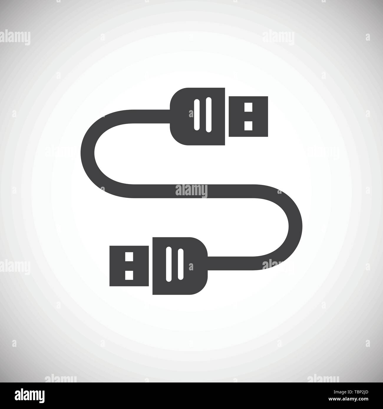 Computer hardware icon on background for graphic and web design. Simple ...