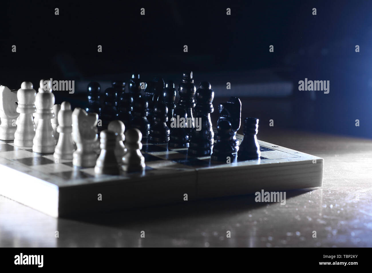 chess game. abstract composition of chess figures Stock Photo - Alamy