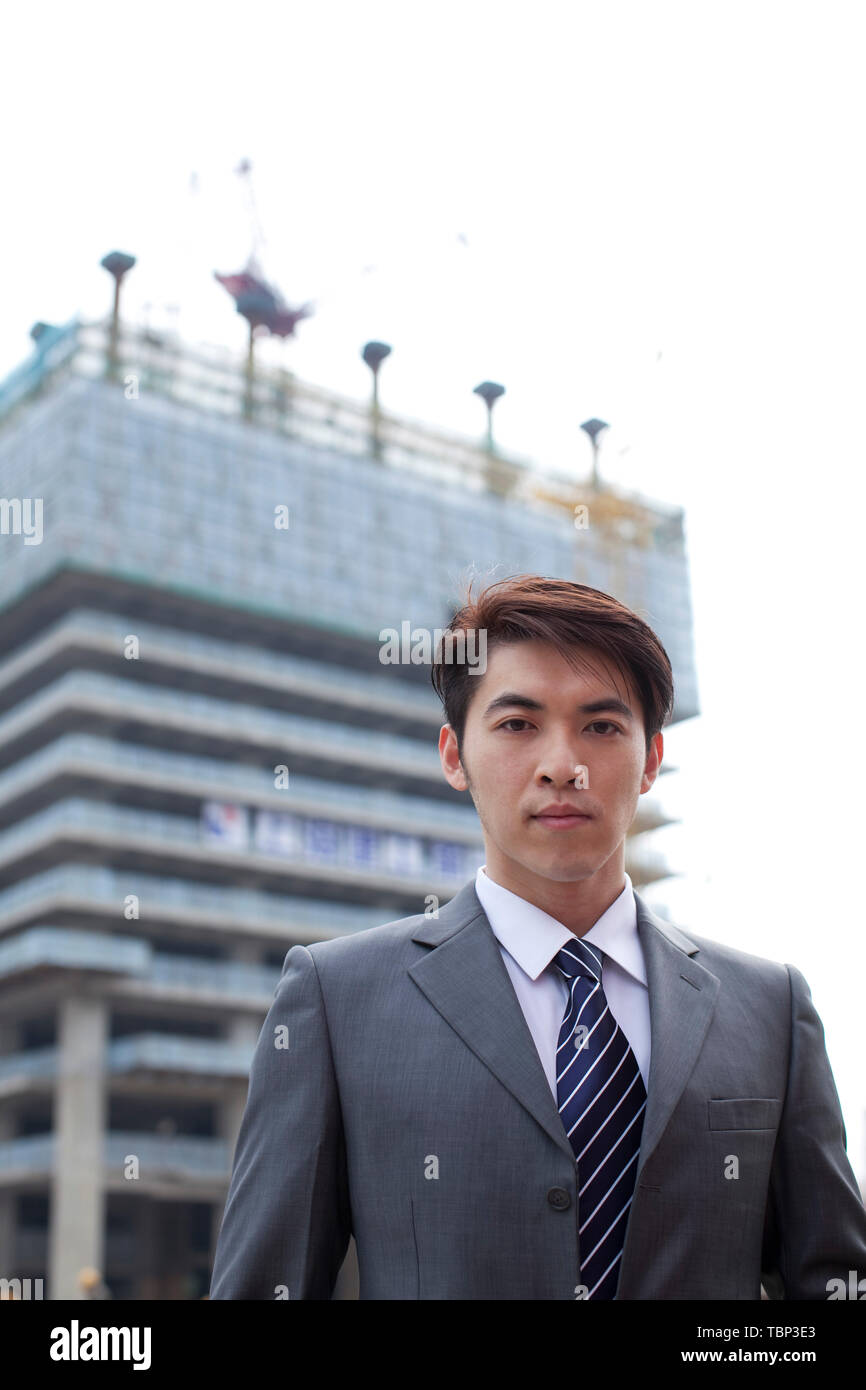 Staff at the construction site Stock Photo - Alamy