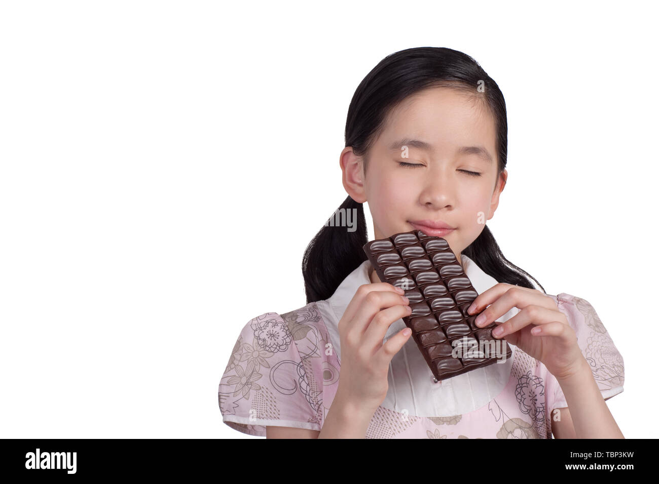 A girl's favorite food Stock Photo - Alamy