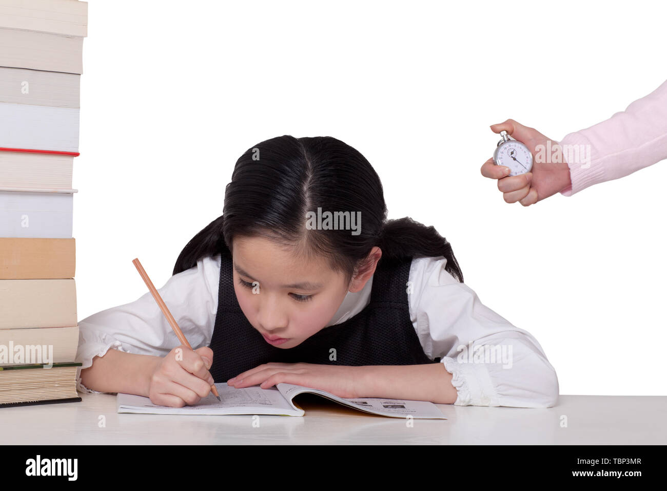 Students are overburdened with class work Stock Photo - Alamy