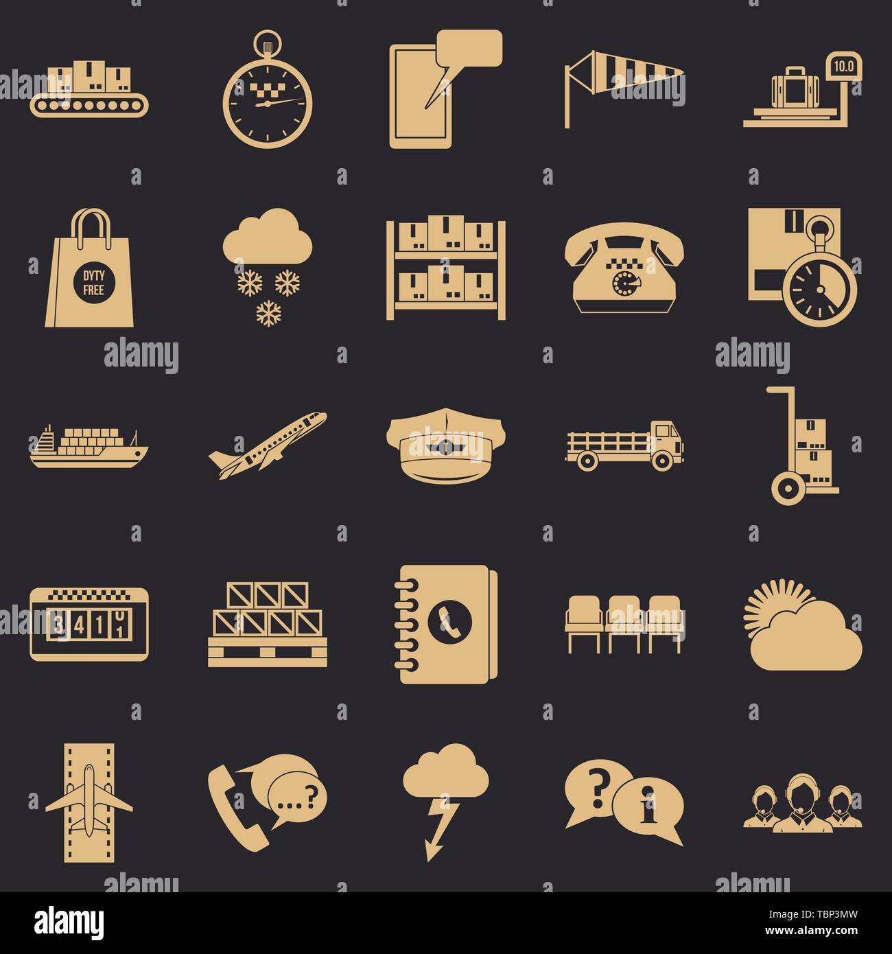 Stick figure illustration factory hi-res stock photography and images ...