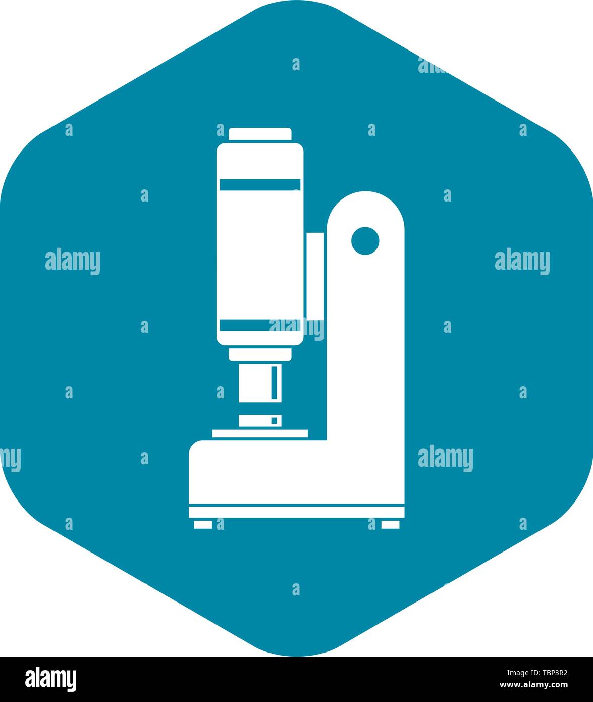 Blacksmith automatic hammer icon simple Stock Vector Image & Art - Alamy