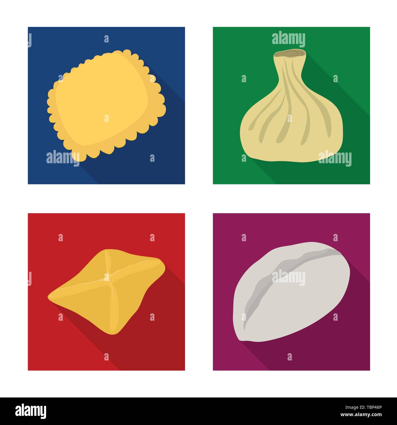 Vector design of products and cooking symbol. Set of products and ...