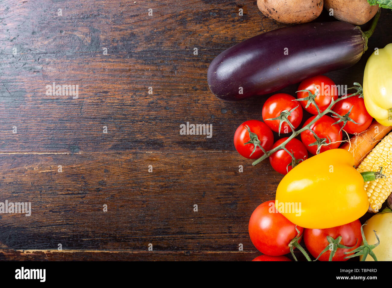 Healthy food.Big set of fresh vegetables . Vegan or diet food concept ...