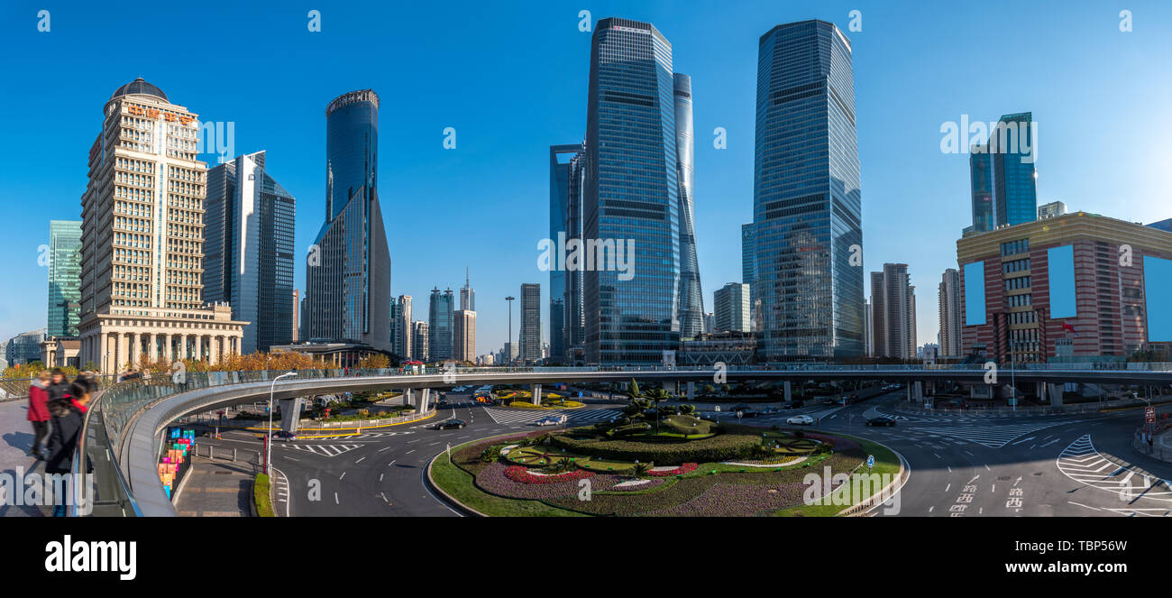 Lujiazui Pearl Ring Island Stock Photo - Alamy
