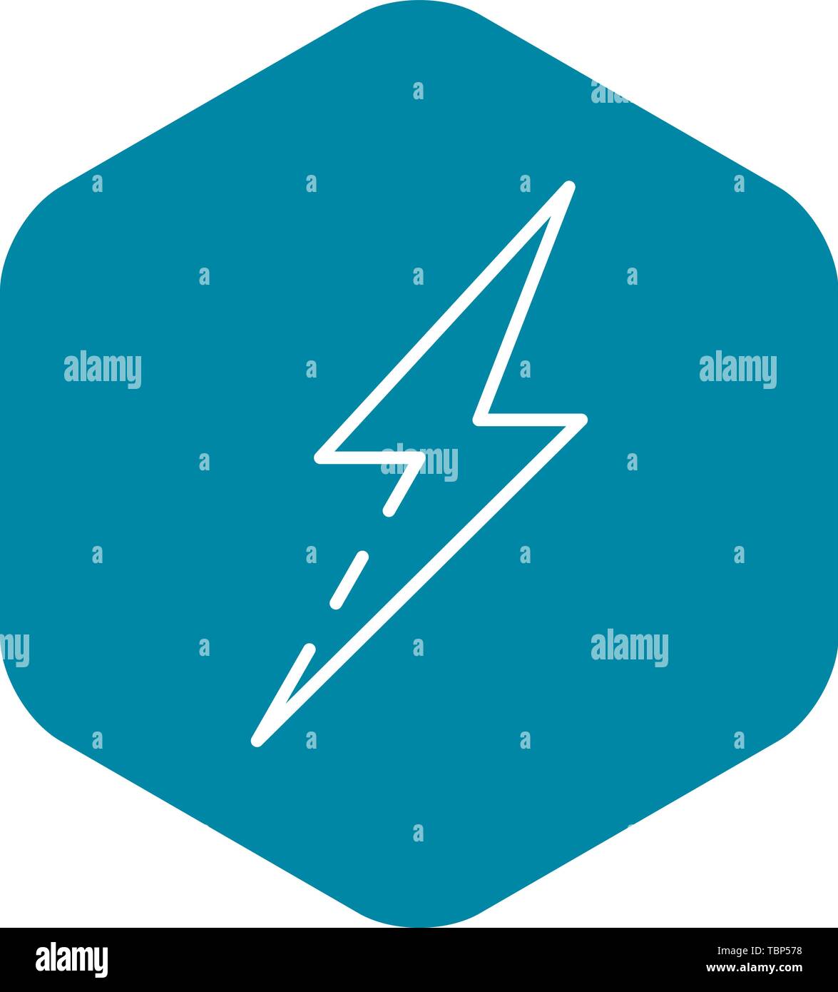 Light sign icon, outline style Stock Vector Image & Art - Alamy